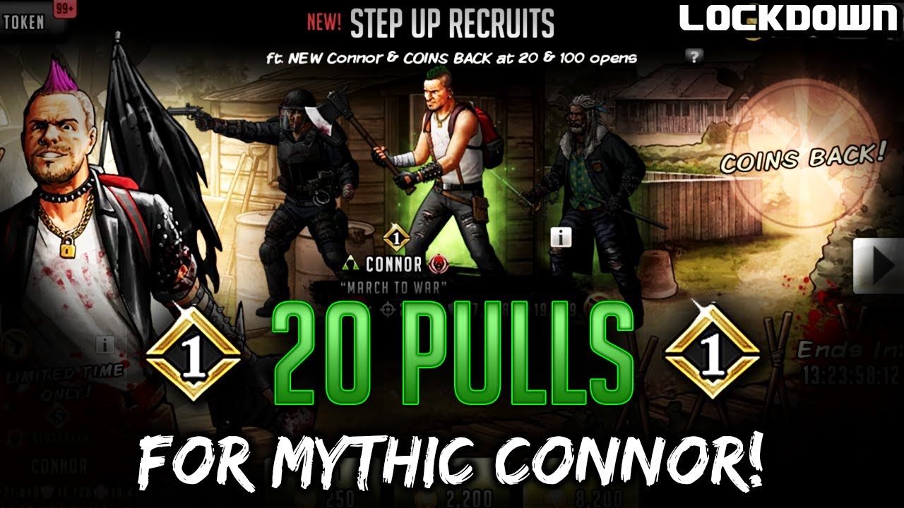 TWD RTS: 20 Pulls for Mythic Connor - The Walking Dead: Road to ...