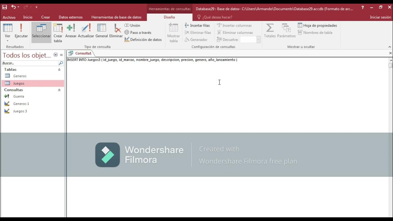 Como hacer una tabla con su registros en SQL Segunda Parte (FINAL ...