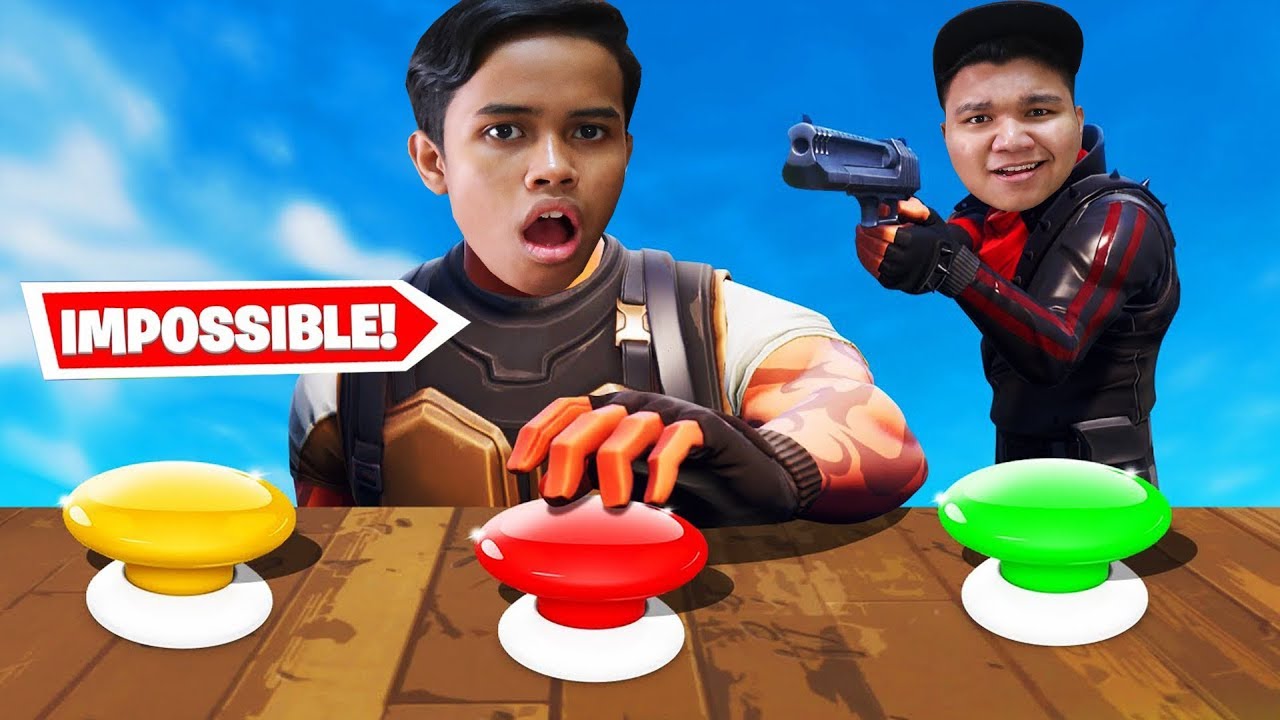 *IMPOSSIBLE!* SIAPA Jumpa BUTTON dulu Menang!😆 - (FORTNITE MALAYSIA ...