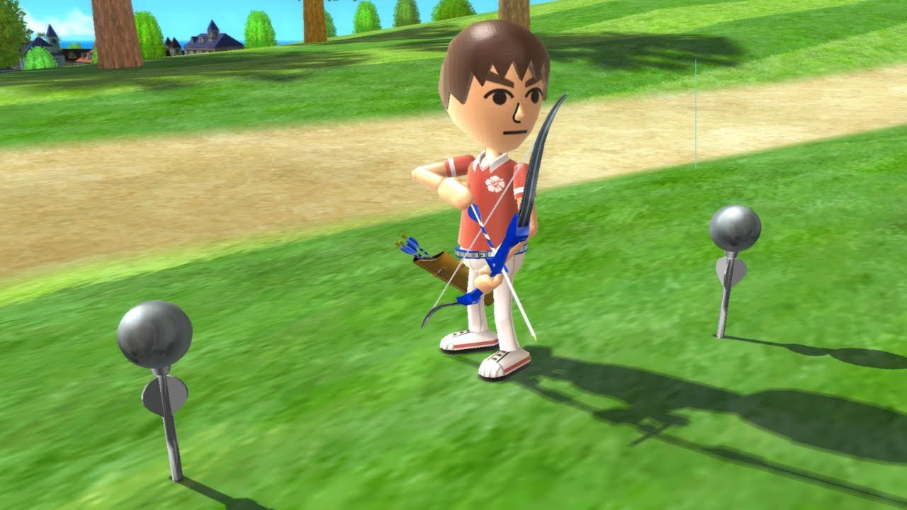 Guest C Destroys Wii Sports Resort Archery (Beginner) - YouTube