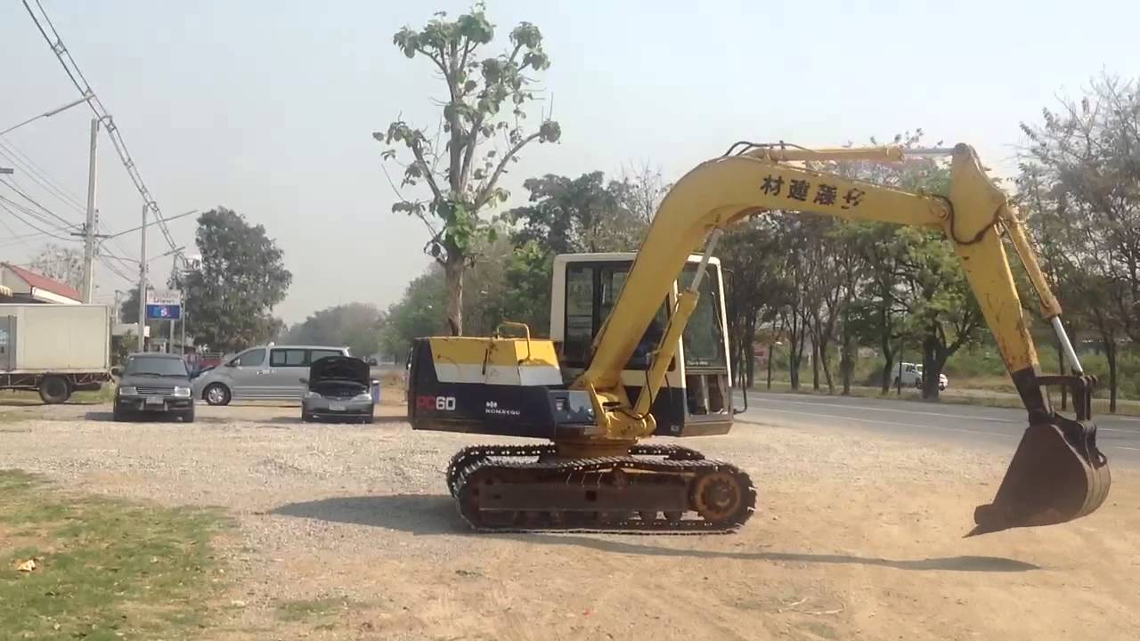 PC60-6 Komatsu - YouTube