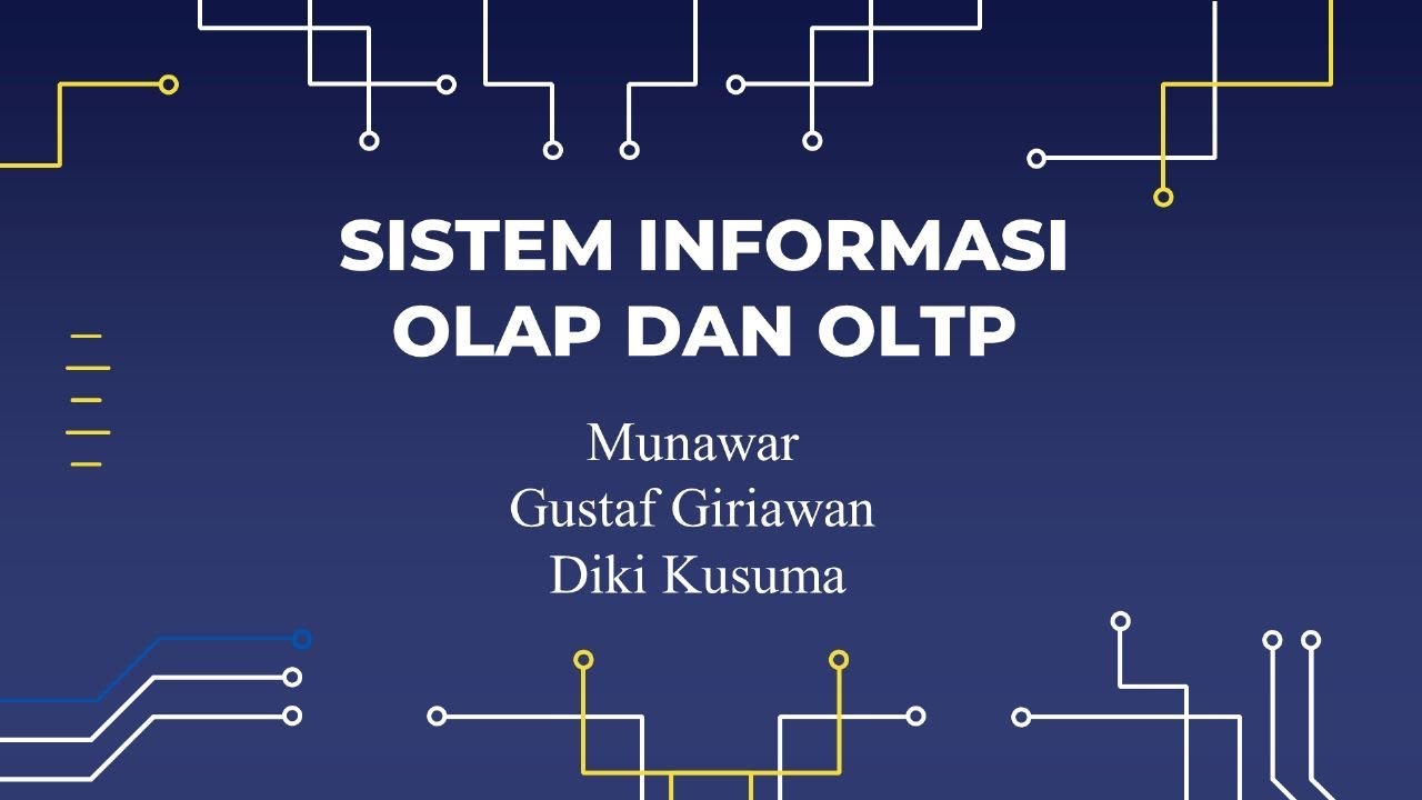 Data Warehouse Sistem Informasi OLAP dan OLTP - YouTube