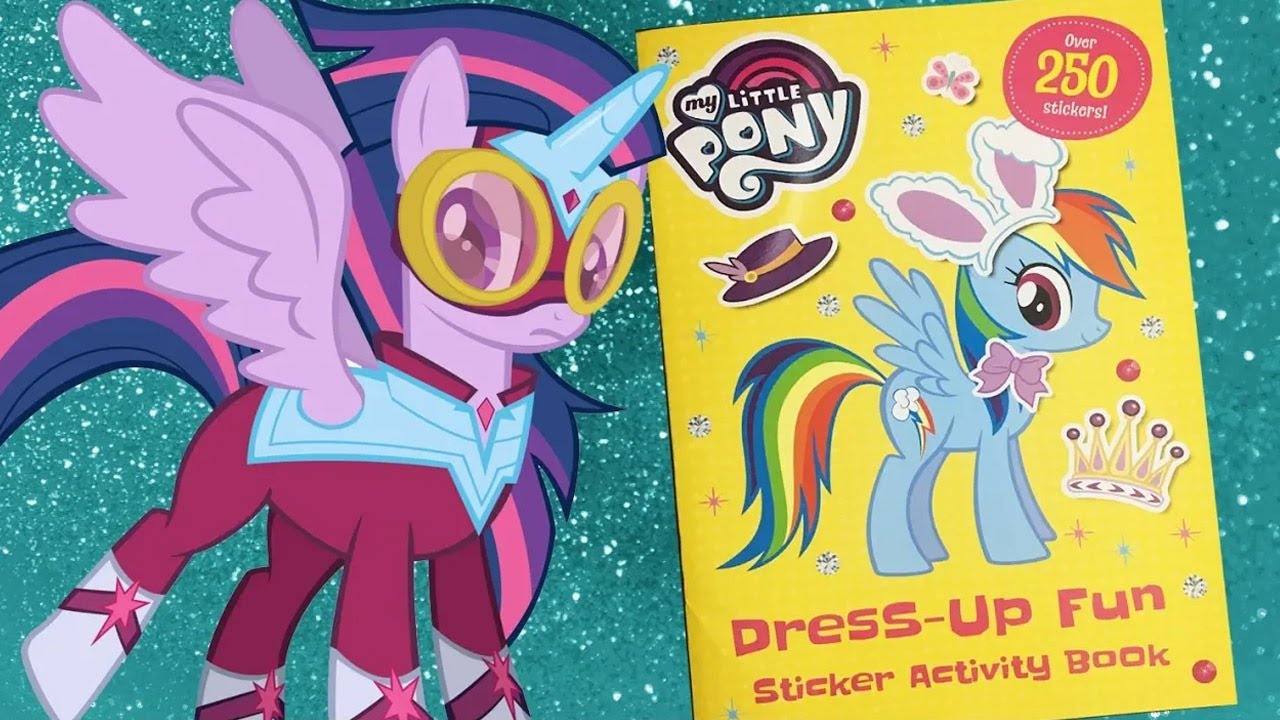 MLP My little pony Activity book - YouTube