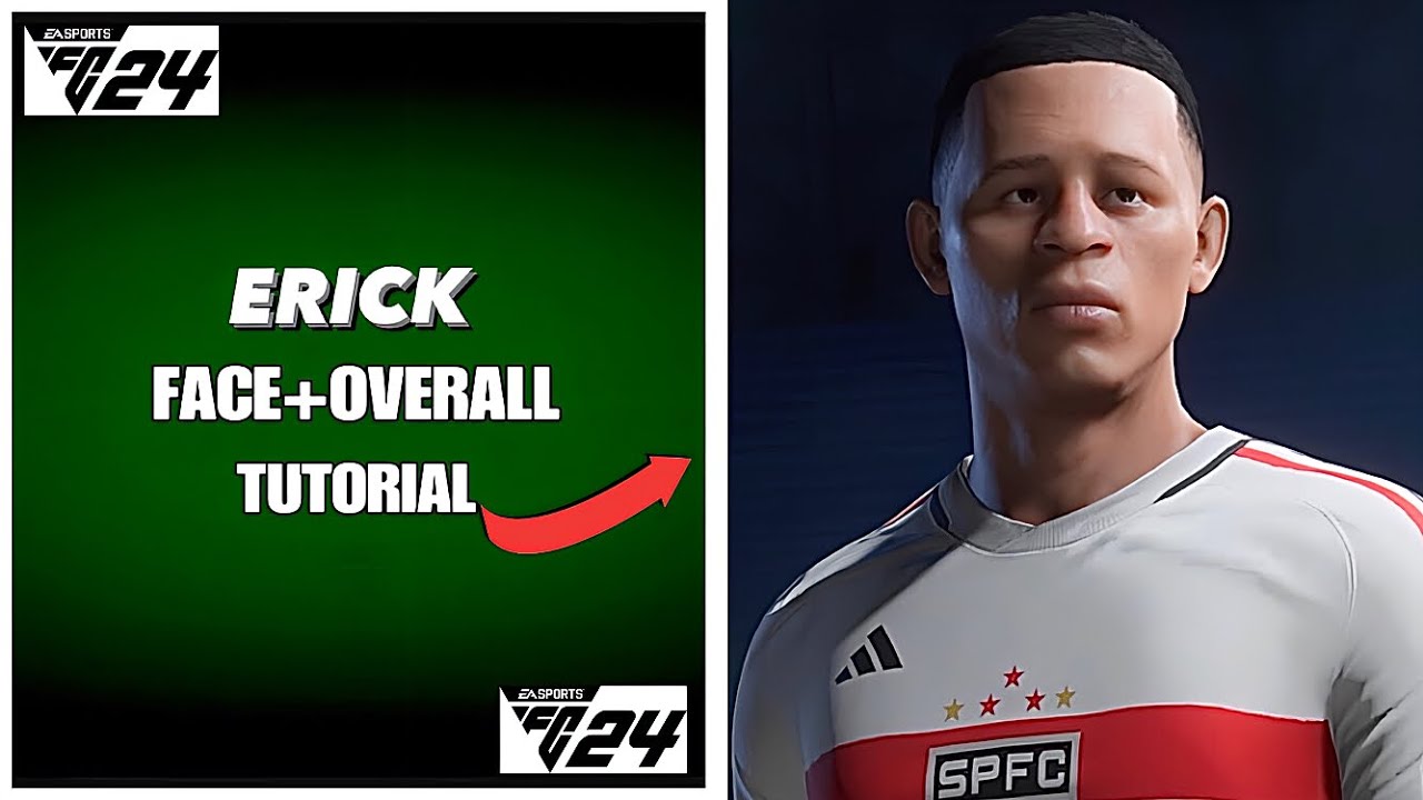 ERICK | FACE+OVERALL STATS | SÃO PAULO | EA SPORTS FC24 #FIFA - YouTube
