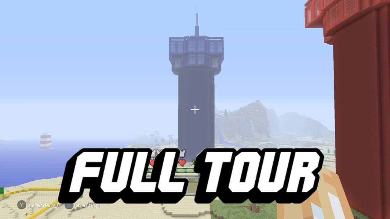 Minecraft Blue Doomspire Tower Full Tour - YouTube