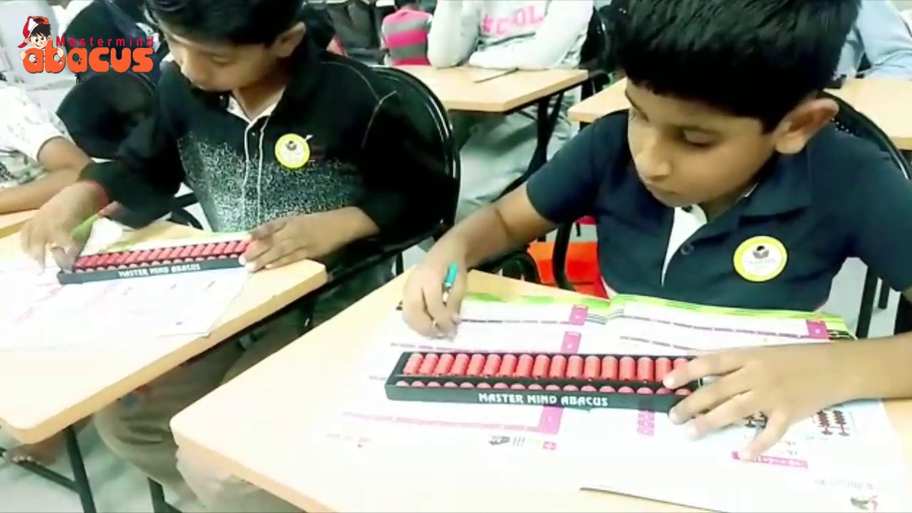 Student In Action At Mastermind Abacus : Best Abacus Training Center ...
