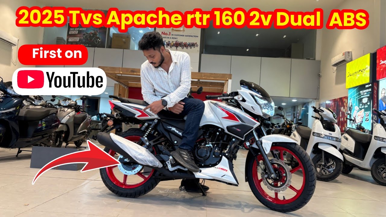 2025 TVS Apache RTR 160 2V Dual ABS Quick Review | Apache rtr 160 Dual ...