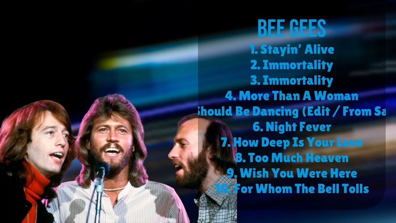 Bee Gees-Essential hits compilation of 2024-Premier Chart-Toppers Mix ...