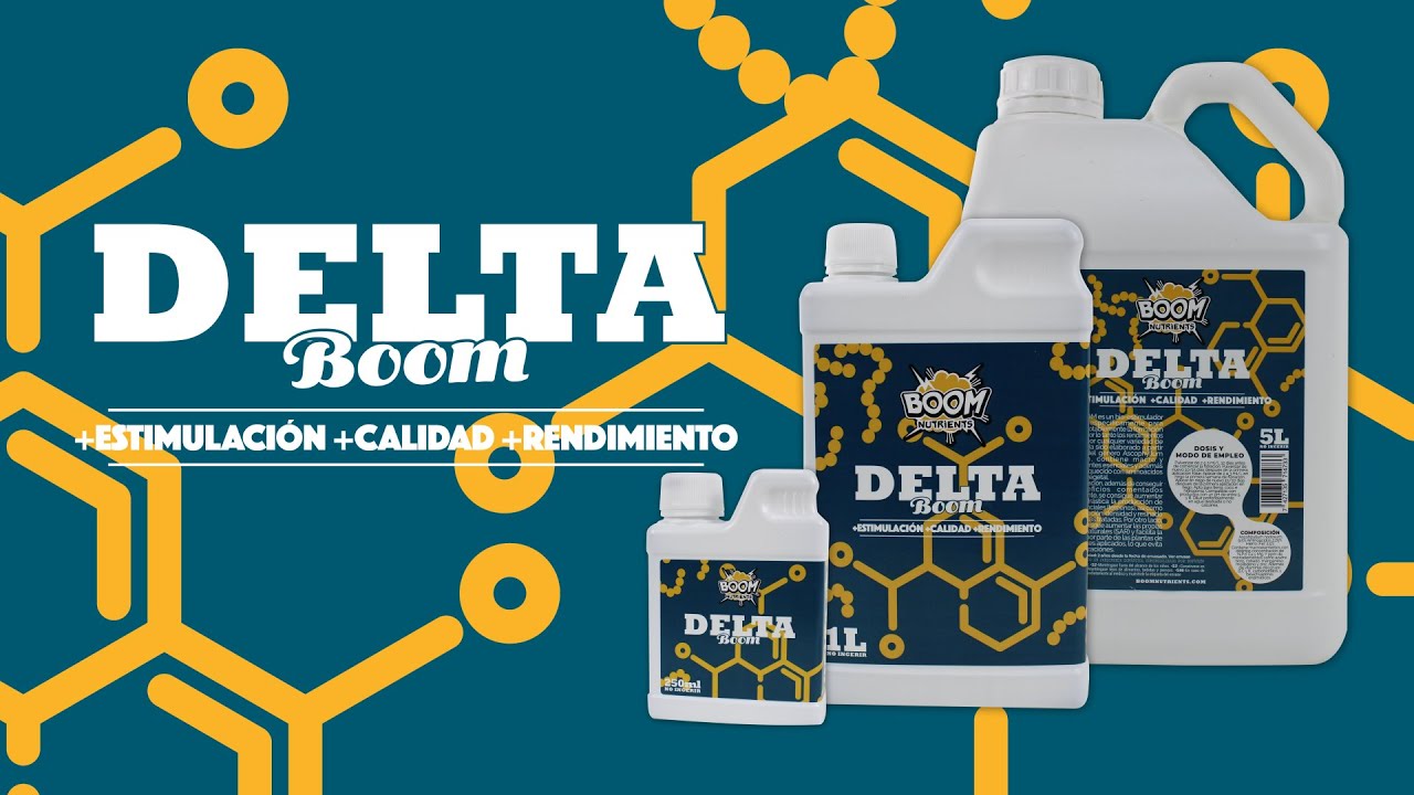 Delta Boom | El estimulador floral de Boom Nutrients | Growbarato - GB ...
