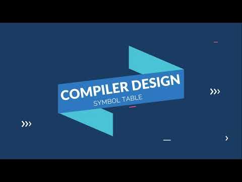 L7 - Symbol Table | Compiler Design (English) | KTU | NET | GATE - YouTube