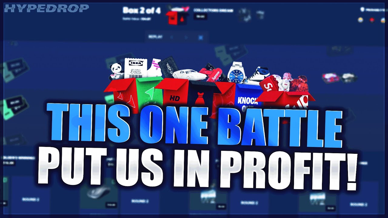 This One Battle Put Us In Profit! (Hypedrop) - YouTube
