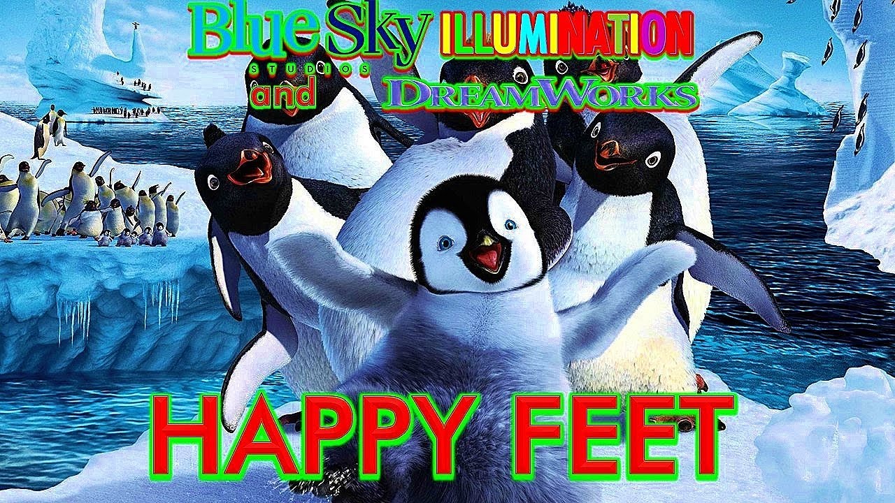 Blue Sky Studios ILLUMINATION and DreamWorks Happy Feet - Opening Logos ...