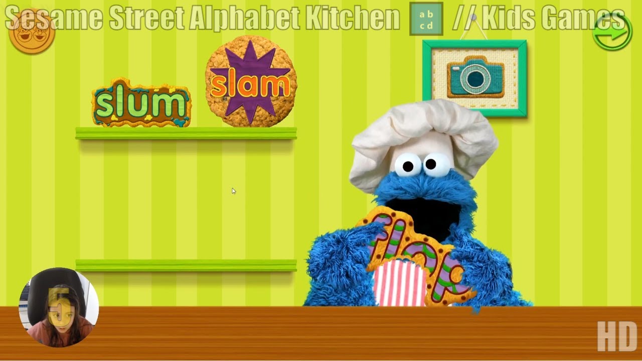 Sesame Street Alphabet Kitchen 🔡 // Kids Games // 5️⃣ - YouTube