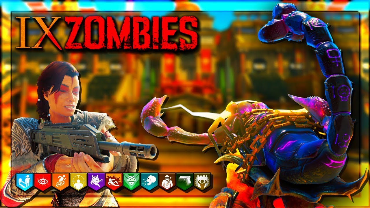 Call of Duty Black Ops 4 Zombies IX First Room Challenge - YouTube
