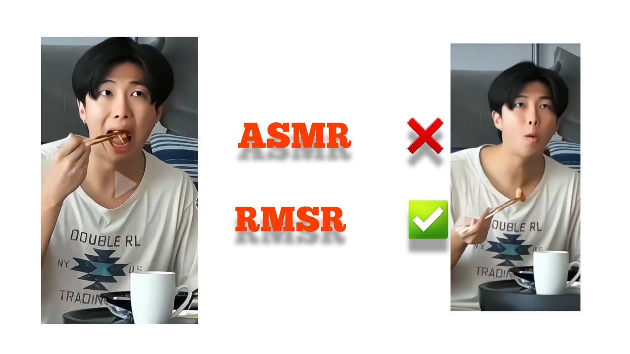 BTS ASMR ..BTS leader RM eating show - YouTube