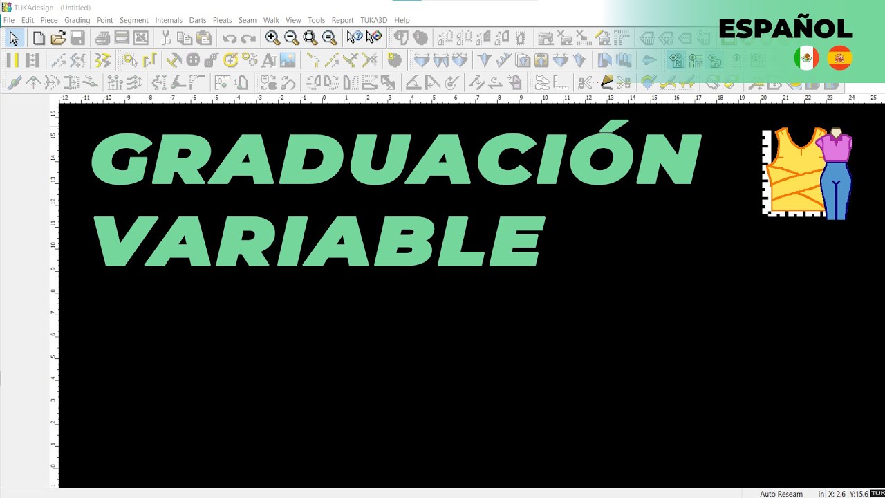 Español - Variation Grading | TUKAdesign Video Help | CAD Pattern ...