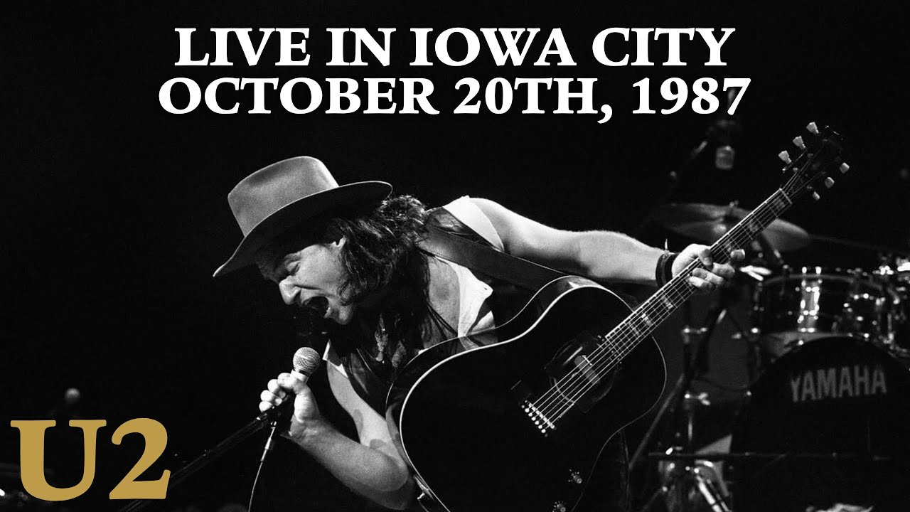 U2 - Live In Iowa CIty - October 20th, 1987 - YouTube