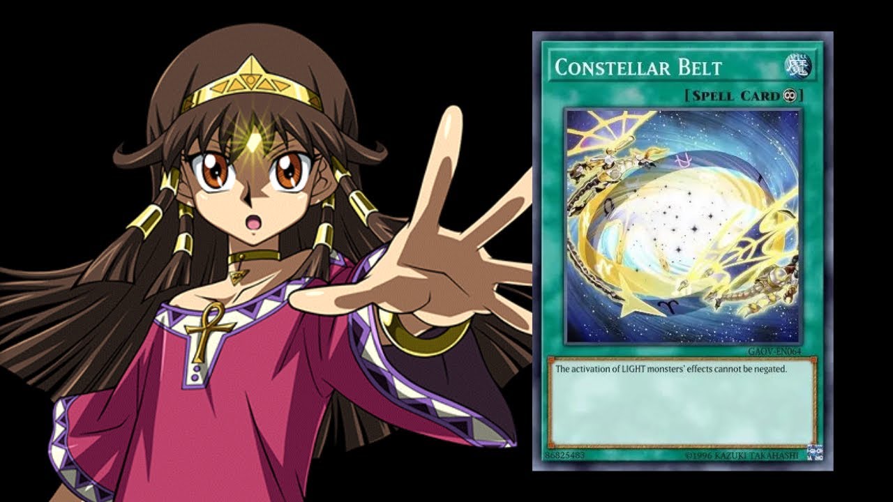 Yu-Gi-Oh! Duel Links - Sera Activates Constellar Belt! - YouTube
