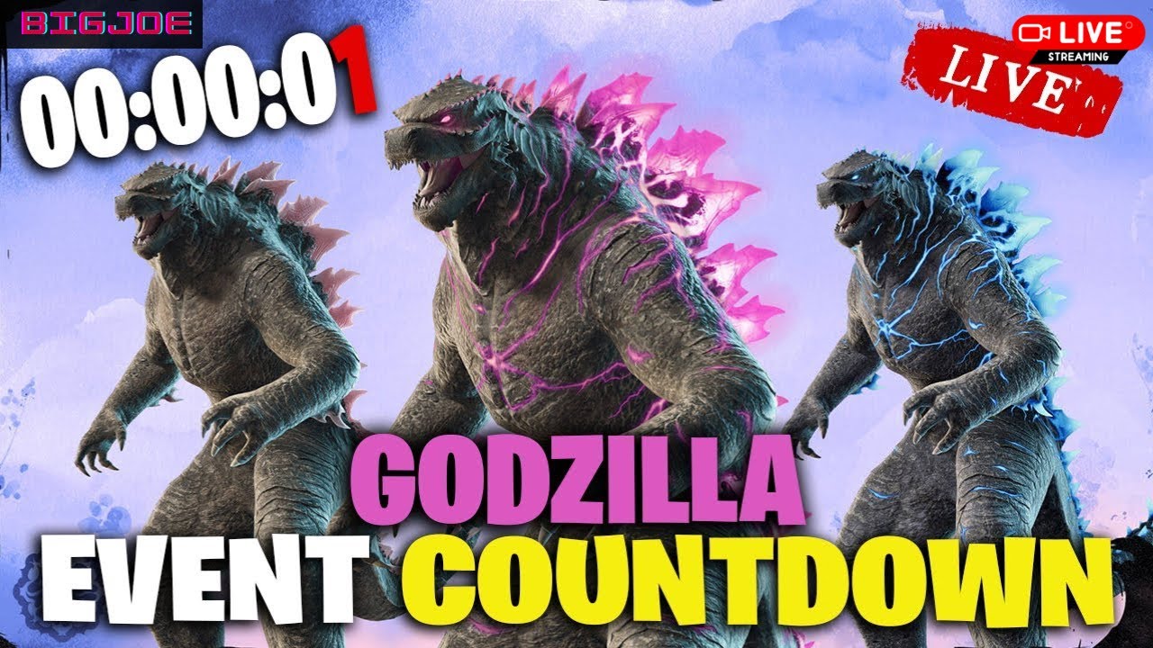 🔴 [LIVE] FORTNITE GODZILA EVENT UPDATE! (GODZILLA PORTAL SPAWN LOCATION ...