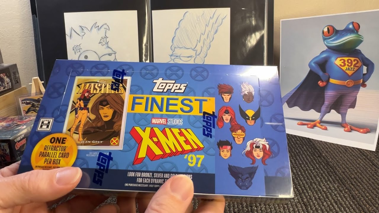Auto HIT First Look Topps FINEST X-Men '97 Hobby Box - YouTube