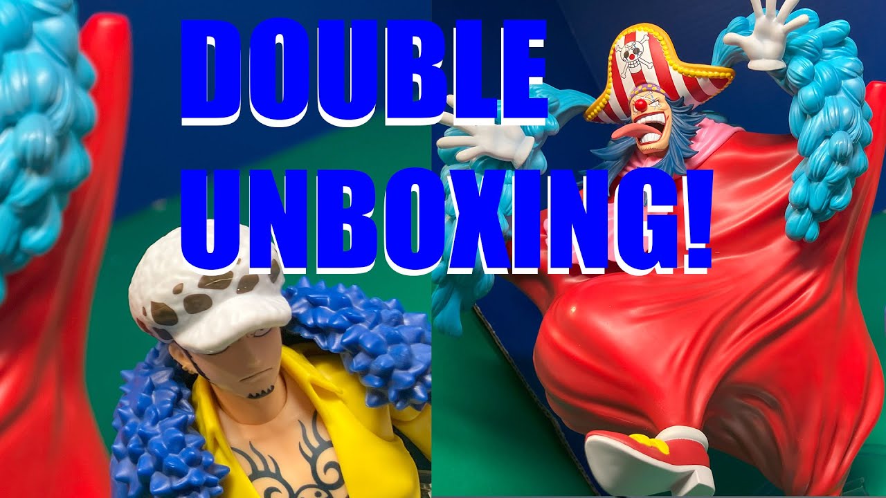 BUGGY & LAW! A DOUBLE ONE PIECE FIGURE UNBOXING! - YouTube