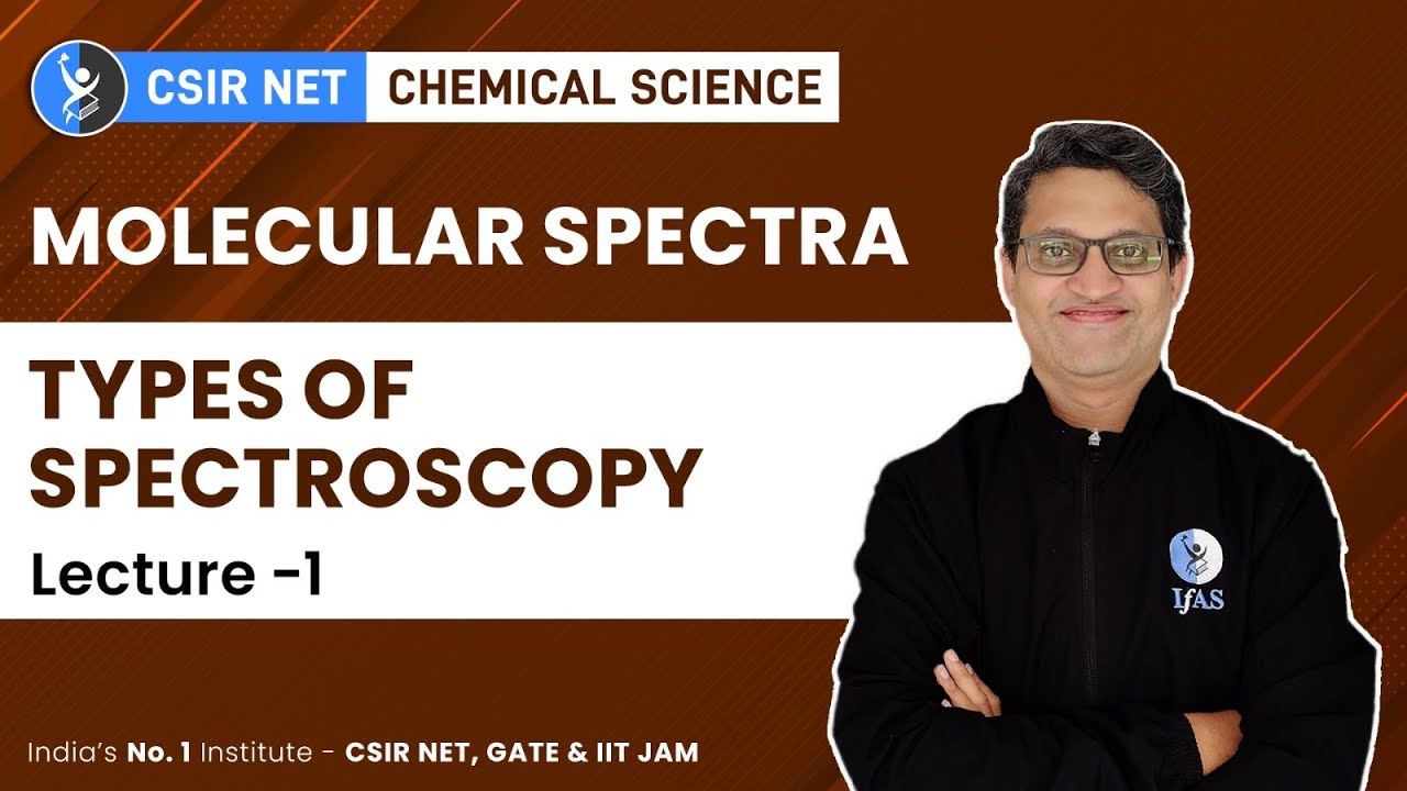 Types of Spectroscopy In CSIR NET | Molecular Spectra Chemistry - YouTube