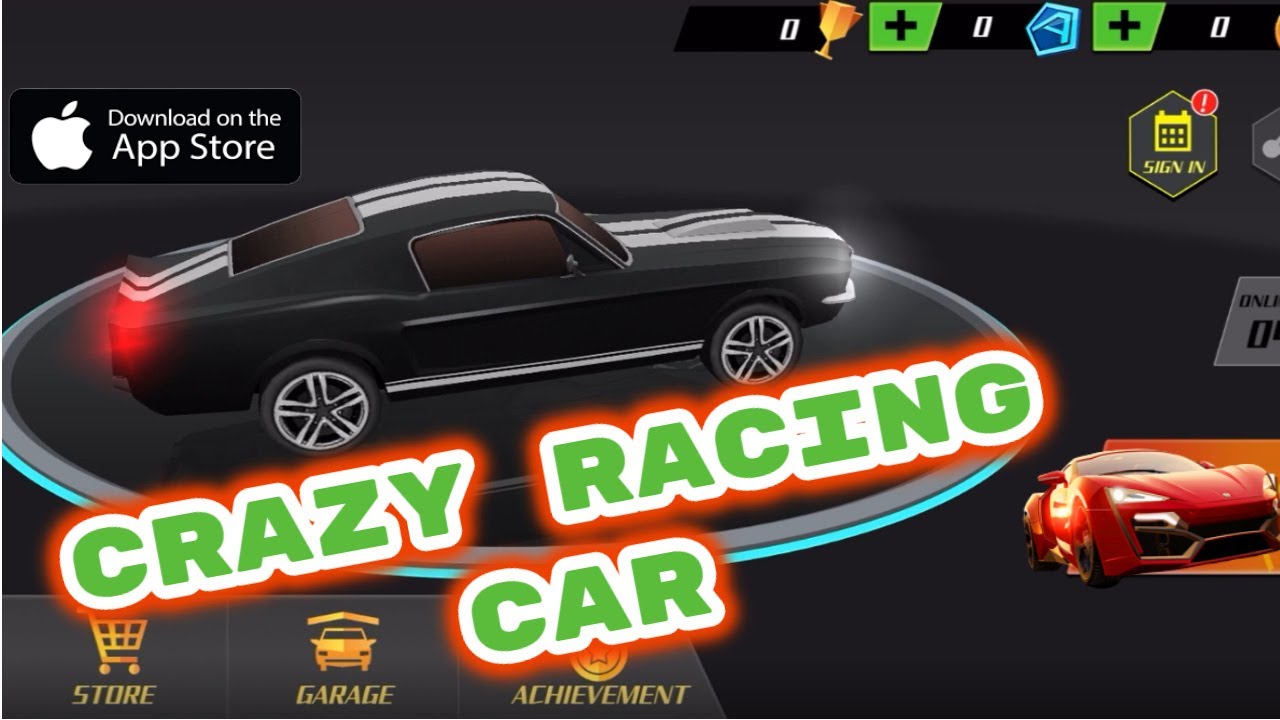 Crazy Racing Car-Chase Driving Gameplay - IOS - YouTube