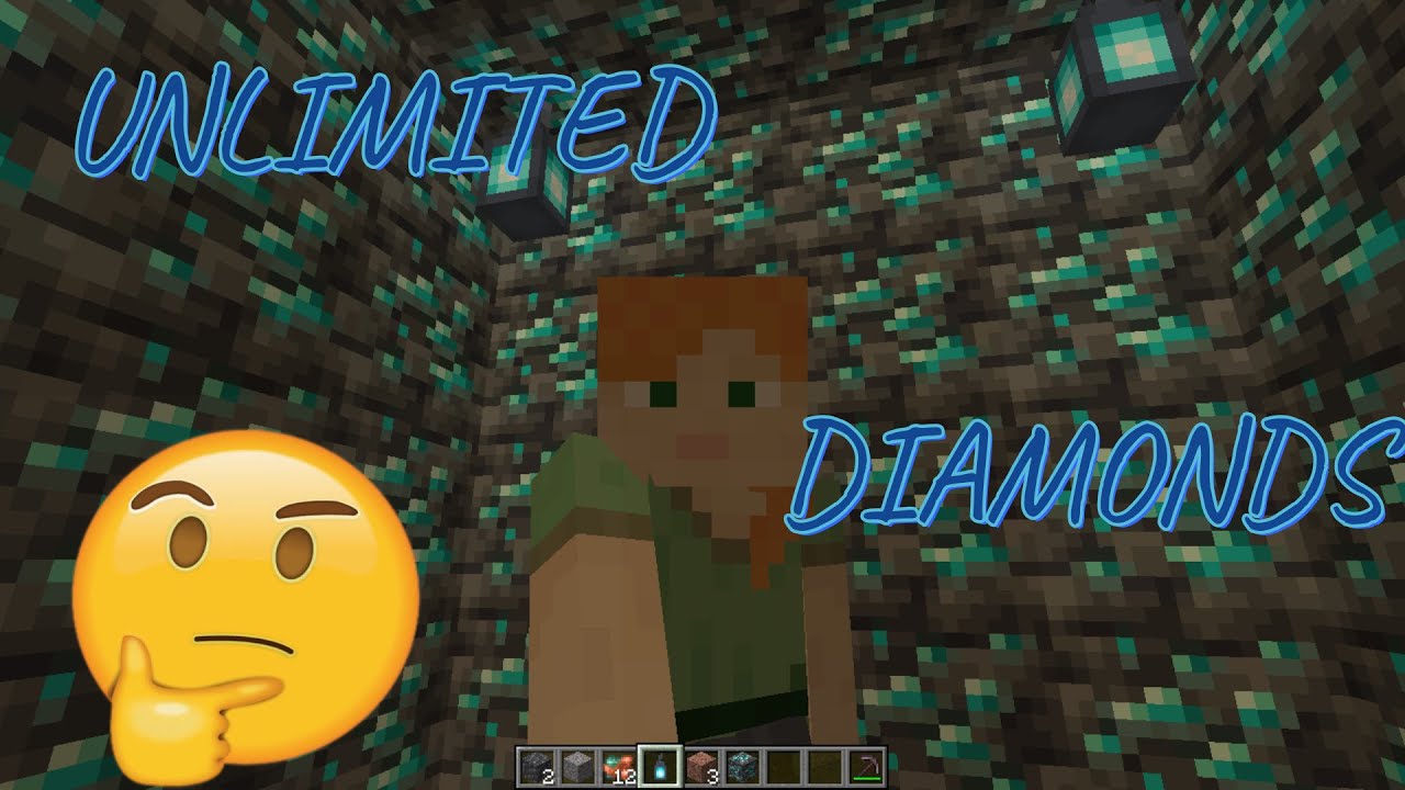 FINDING UNLIMITED DIAMONDS | AXOLOTL PET | MINECRAFT - YouTube