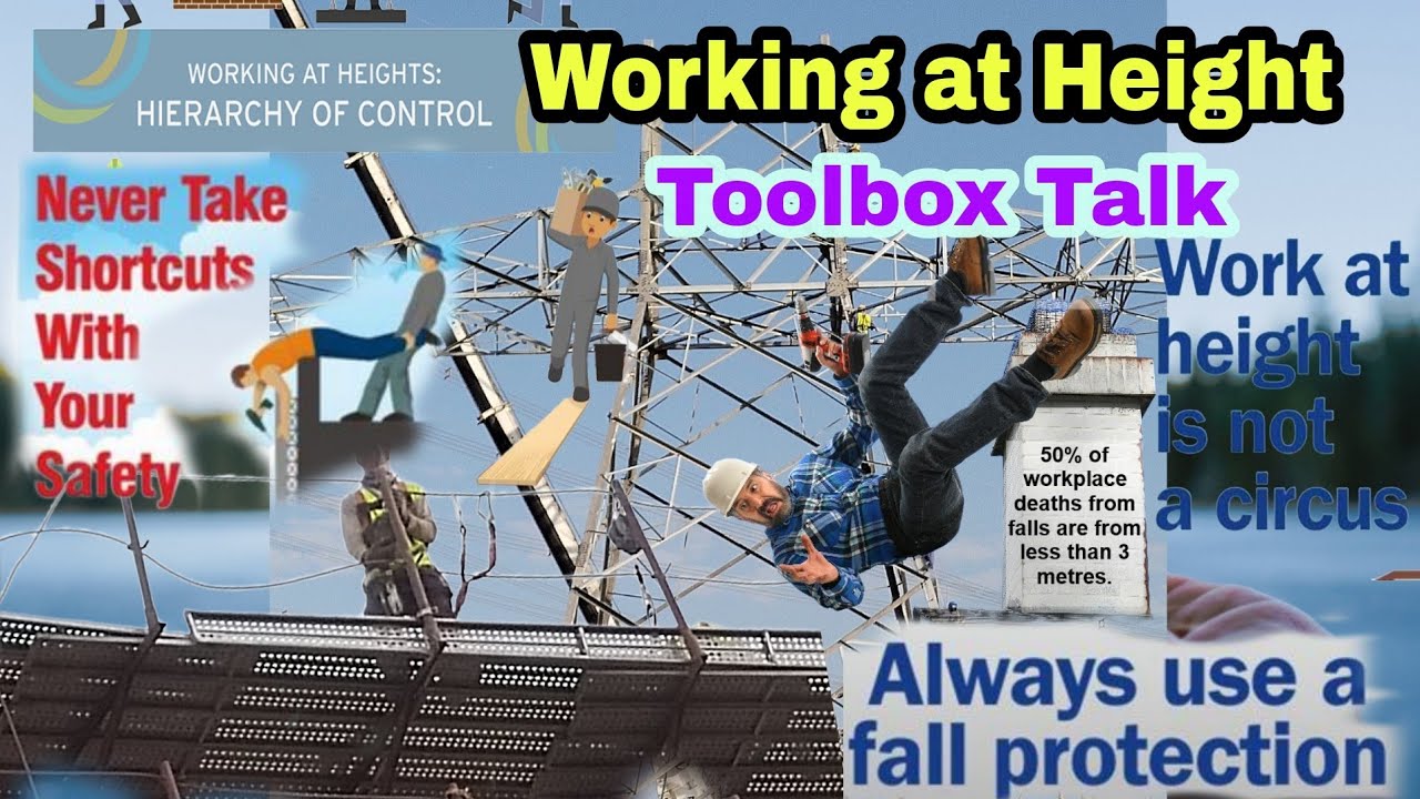 working on Tower Safely #working at height Safety #safetyfirst # ...
