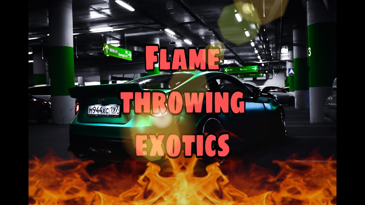 the best supercar flames ever - the best supercar exhaust flames ever ...