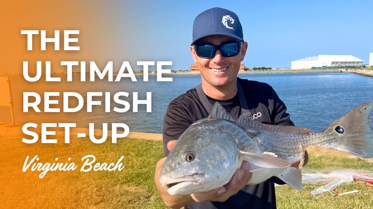 Caught a Beautiful Slot Redfish with This Setup! | Surprise Flounder ...