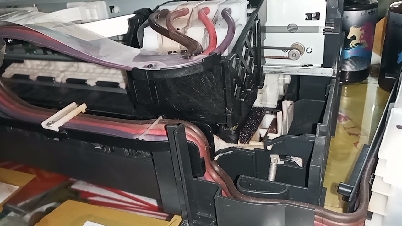 Power Cleaning ll Ink Charge Epson L120 and L121 Epson Printers ll Lad ...