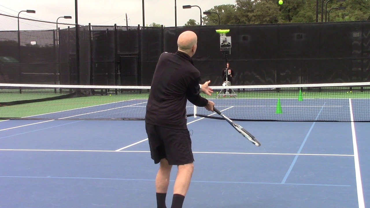 How to Practice the Drop Shot Return of Serve - YouTube