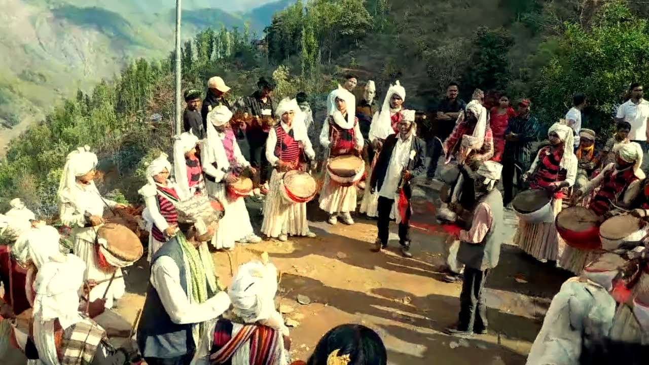 PANCHE BAJA ACHHAM // group of five traditional Nepali musical ...