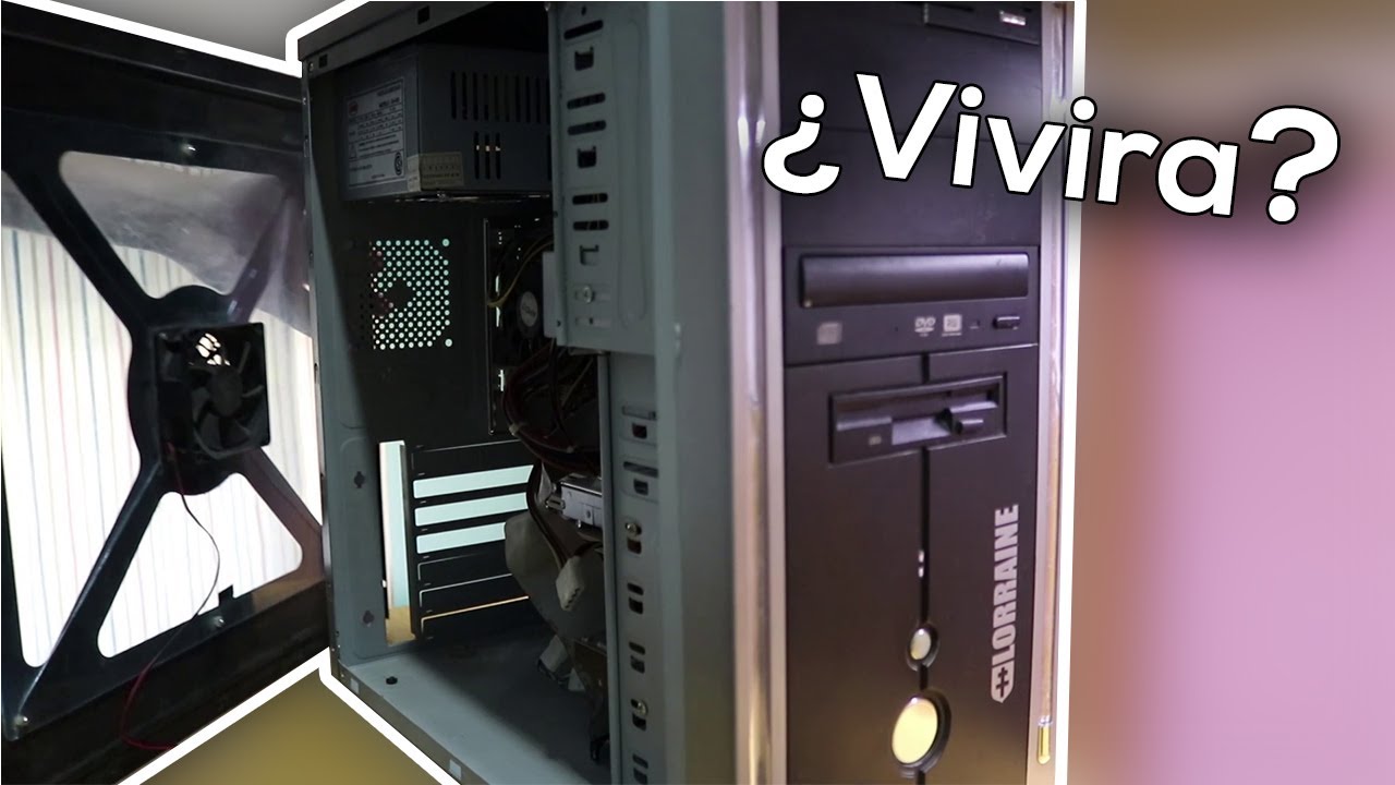 REVIVIENDO MI PRIMER PC! ¿Windows 10 en PC del 2004? - YouTube