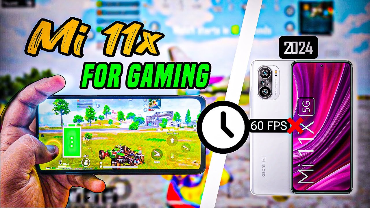 XIAOMI Mi 11x for GAMING in 2024 ? IS IT WORTH FOR BGMI ? - YouTube