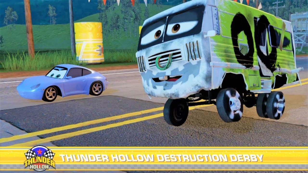 Cars 3: Driven to Win Battle Race - Thunder Hollow Destruction Derby ...