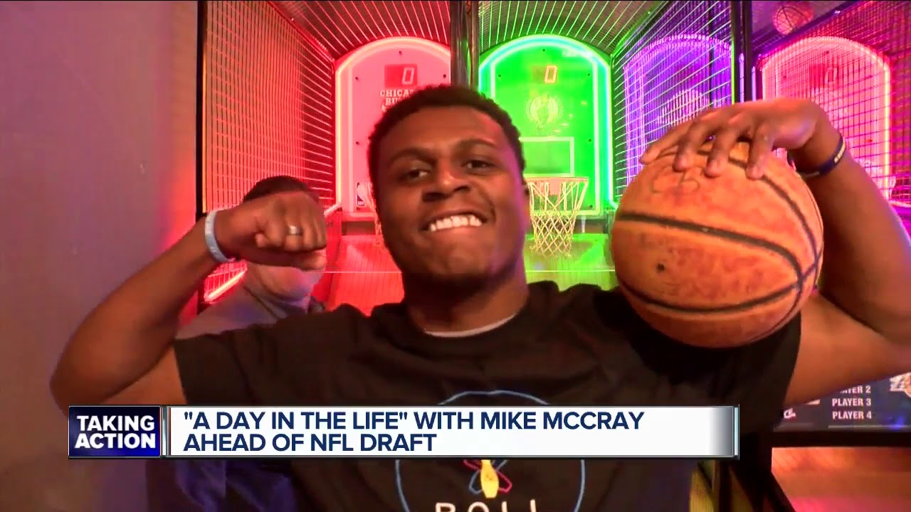 Michigan LB Mike McCray: Day in the Life - YouTube