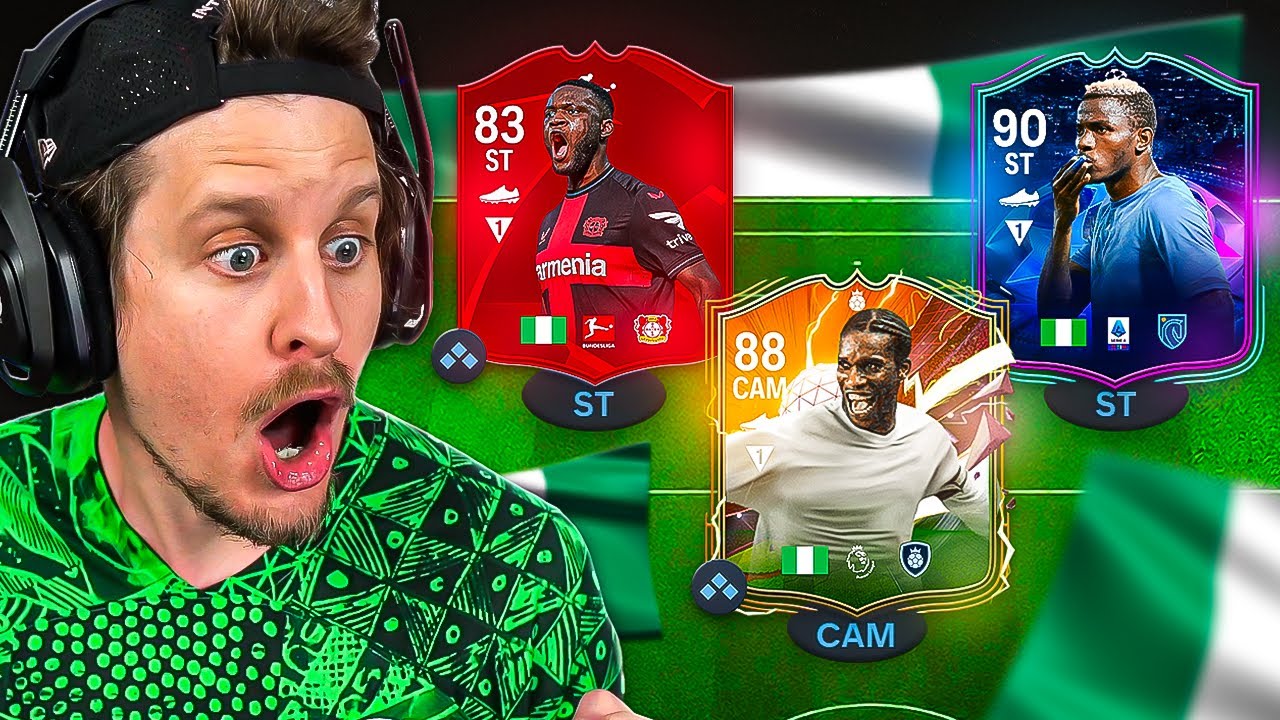 I Built The BEST Nigerian Squad In FC 24!! - YouTube