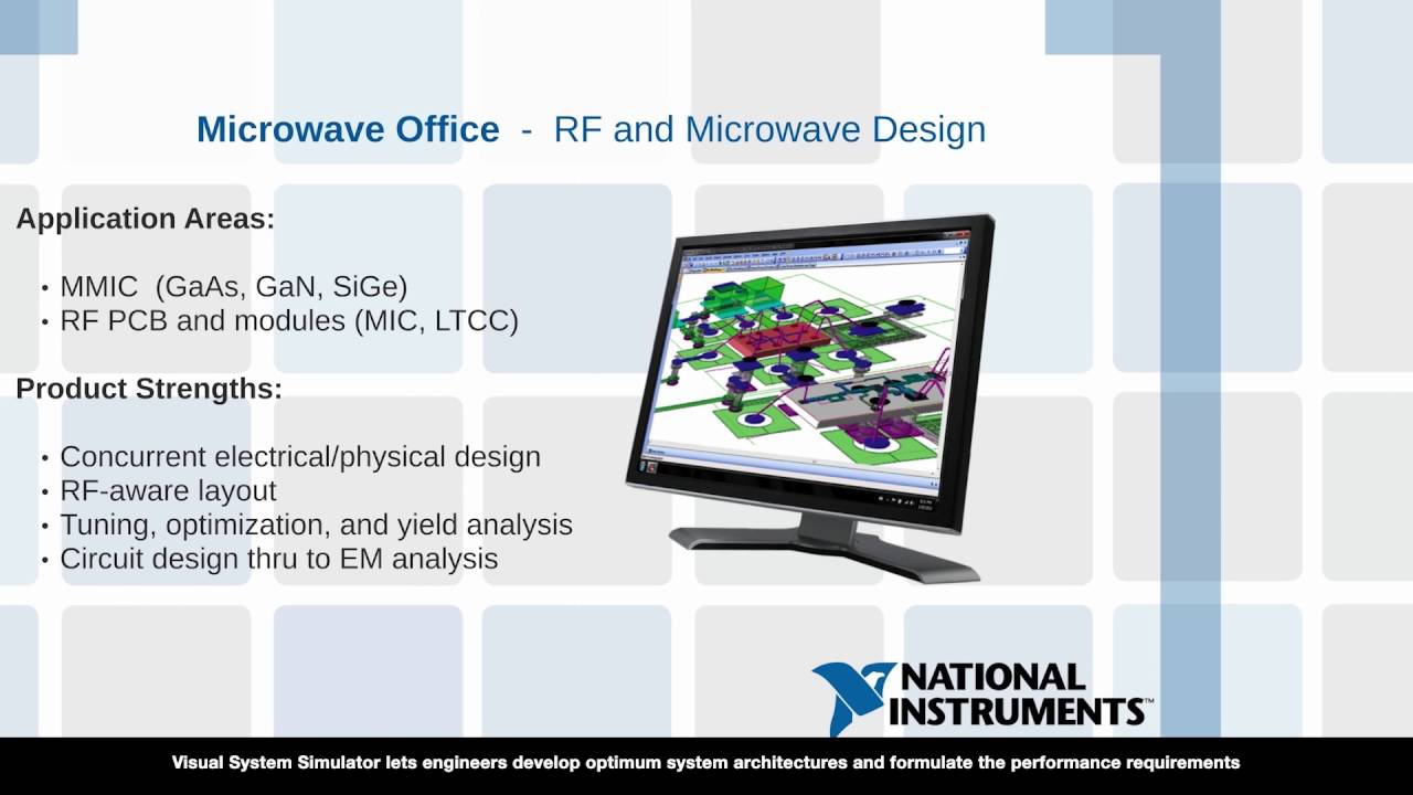 AWR Software Overview - YouTube