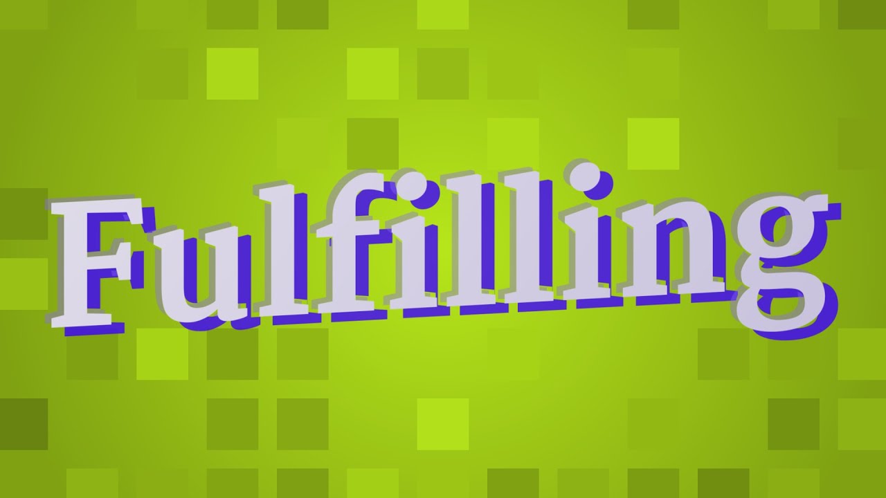 FULFILLING Pronunciation How To Pronounce FULFILLING YouTube fulfilling-pronunciation-how-to-pronounce-fulfilling-youtube