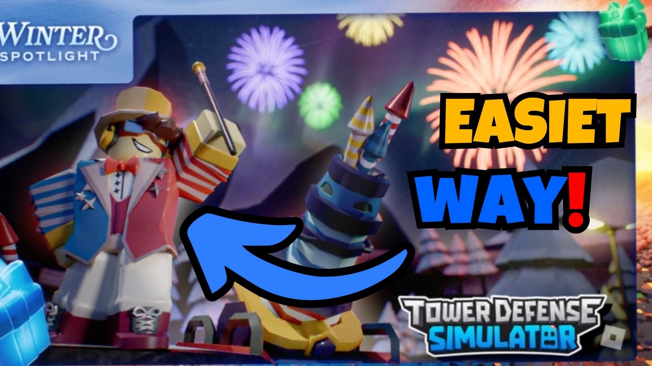HOW TO GET THE FIREWORK TECHNICIAN IN TDS - YouTube