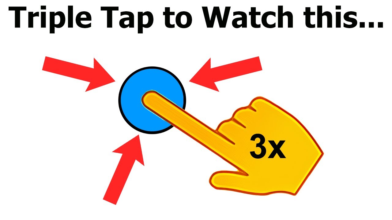 Triple Tap to Watch this video... - YouTube