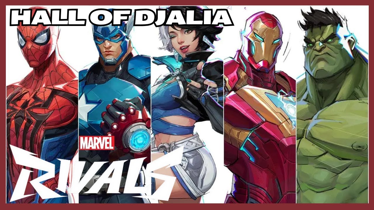 Marvel Rivals - Full Match Gameplay - Hall of Djalia - PS5 # ...