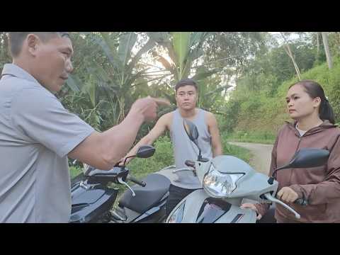 Nam and Huyen were suddenly stopped by her older brother; he was behaving very strangely.