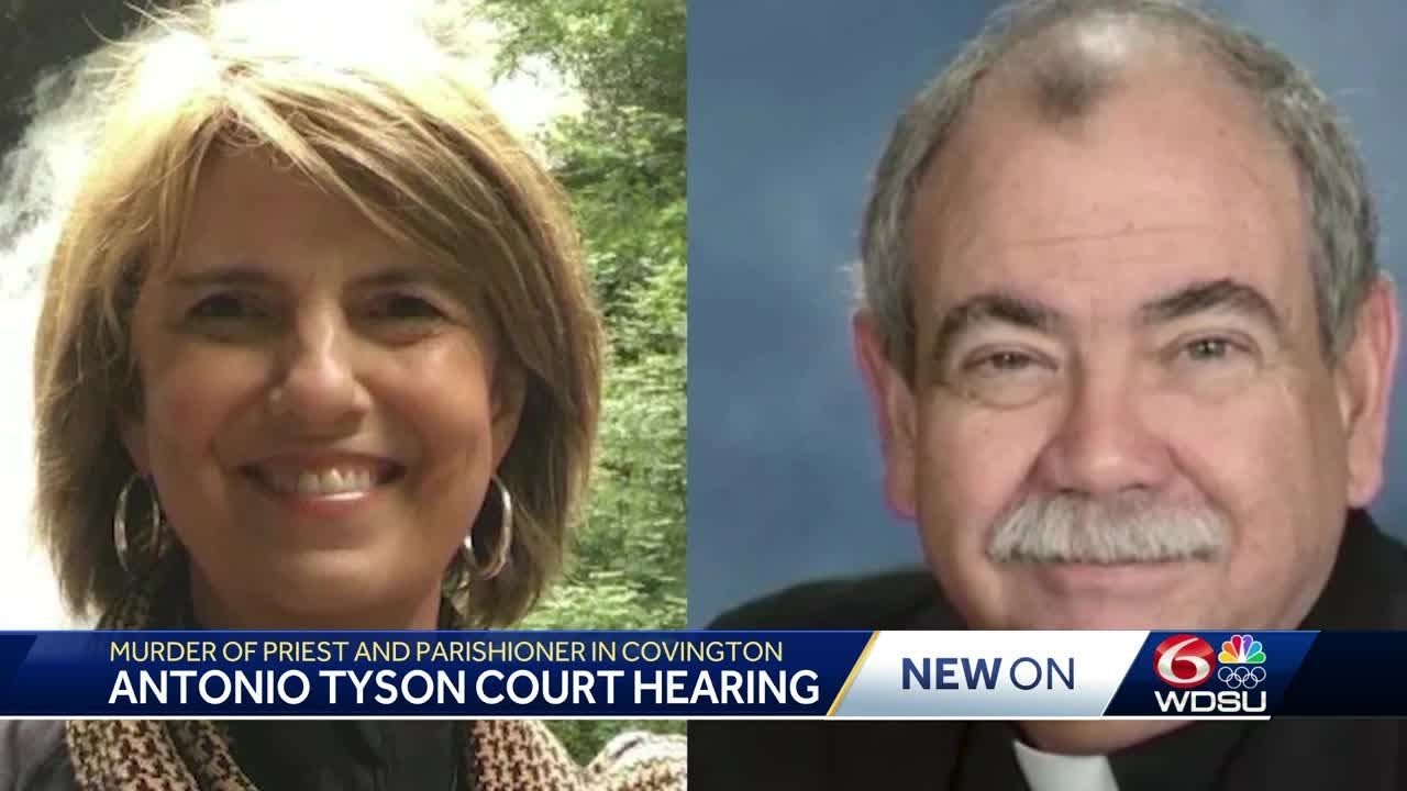 Antonio Tyson due in court in connection with priest murder - YouTube