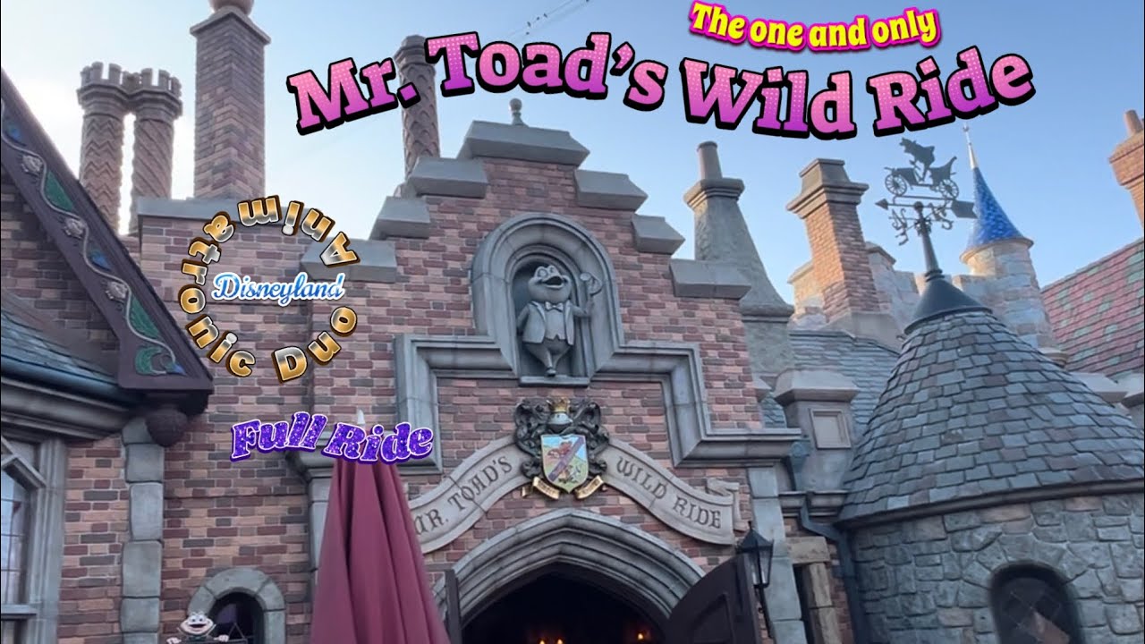 Mr. Toad’s Wild Ride | Disneyland | Full ride - YouTube