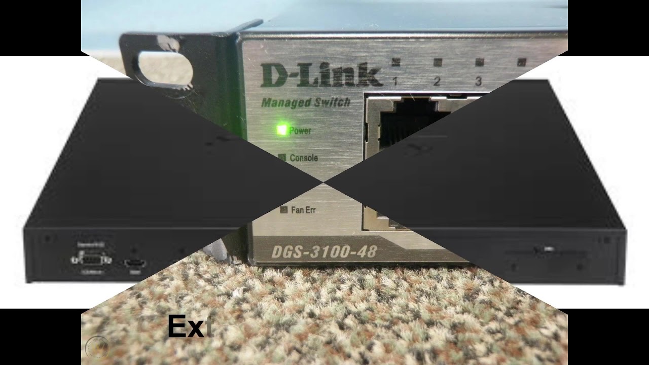 DGS-3100-48P D-Link 48-Ports 10/100/1000Mbps and 4-Port Combo SFP ...