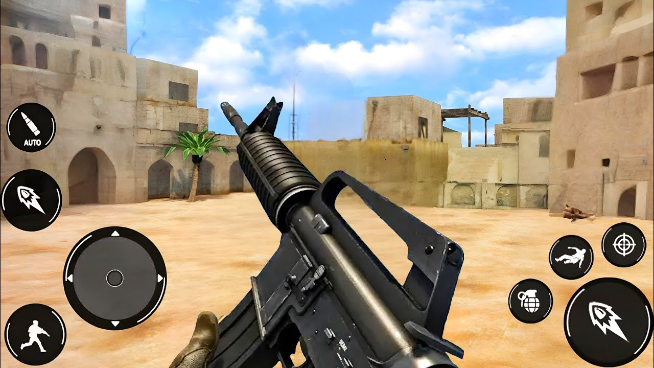 Gun Shooting Commando Strike Game _ Android Gameplay #3 - YouTube