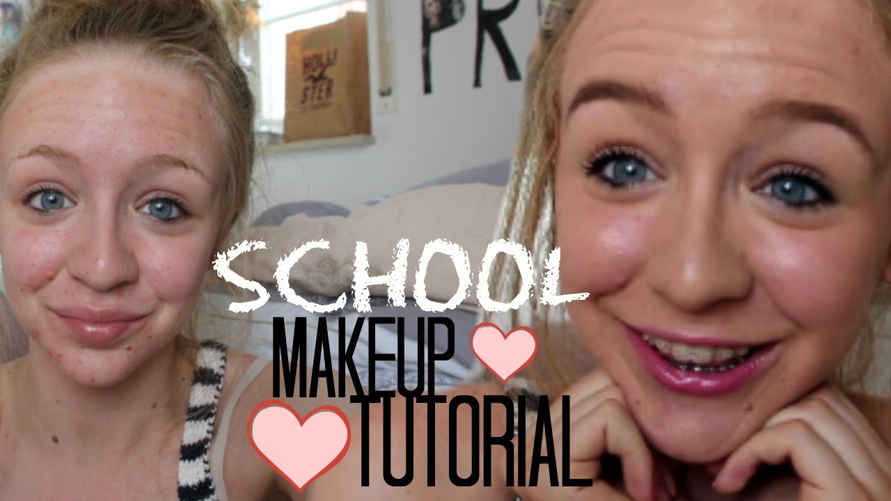 Quick&easy School Makeup Tutorial! - YouTube